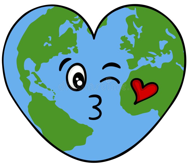 Heart Shaped World Map Stock Illustrations – 692 Heart Shaped World Map ...