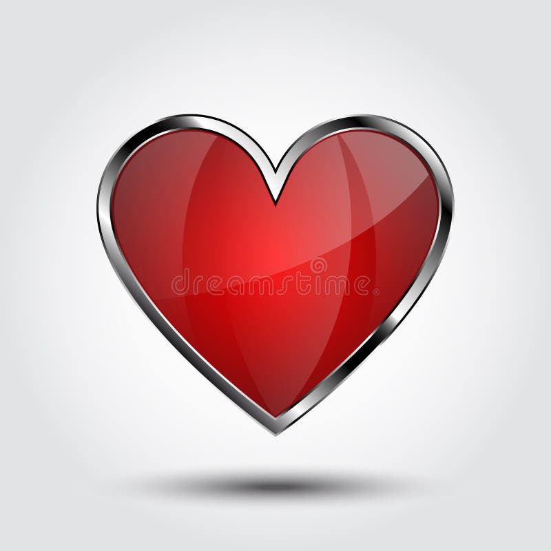 Heart shield stock illustration. Illustration of valentine - 90087025