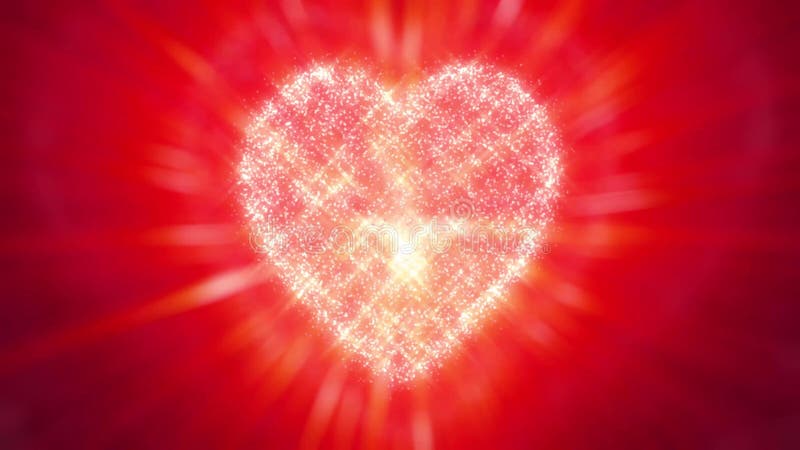 Heart Shine Pulse 3d Render Stock Video - Video of glowing, backgrounds: 206021001