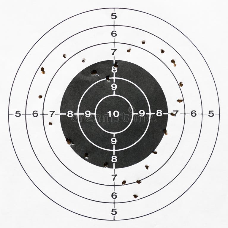 Heart shooting target stock photo. Image of target, square - 33064608