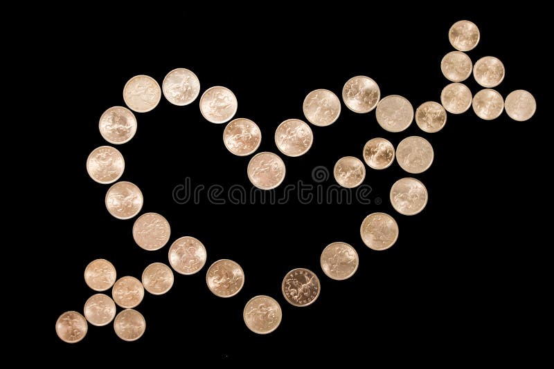 Heart Sign From Coin Picture. Image: 426363