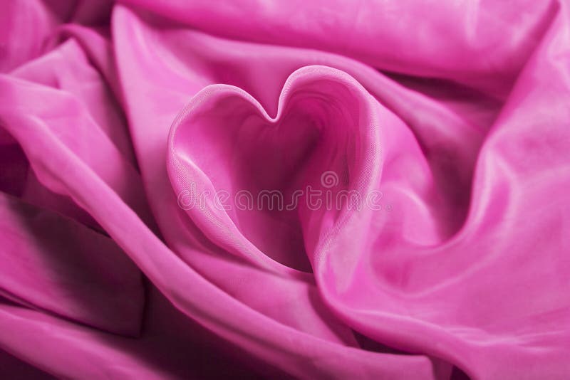 The heart of silk cloth stock image. Image of angel, gorgeous - 58488973