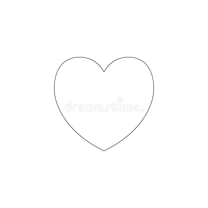 Heart. flat vector icon stock vector. Illustration of heart - 149664647