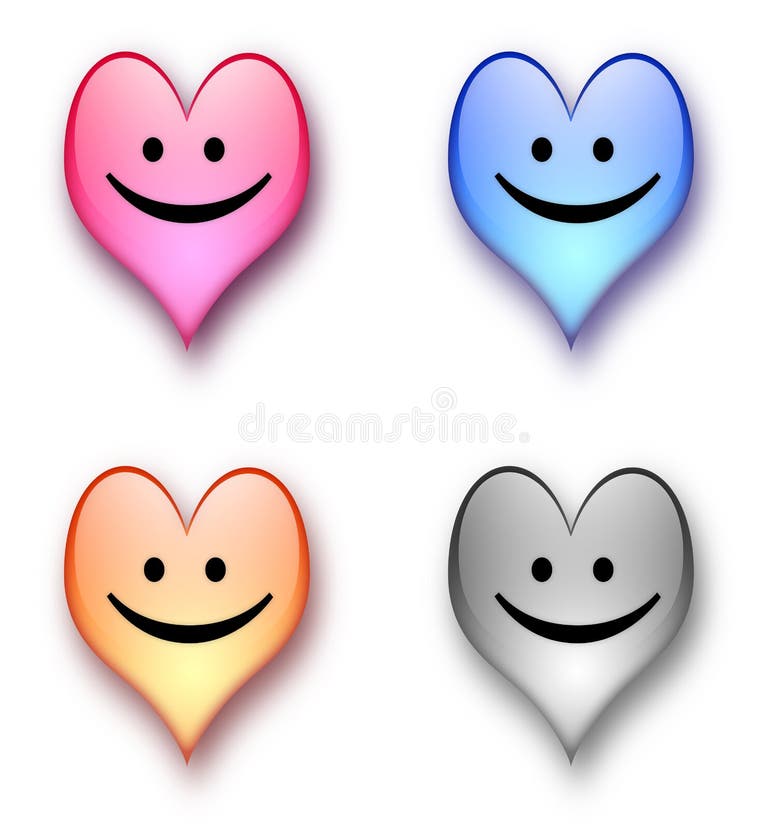 Smiling Hearts Stock Illustrations – 15,405 Smiling Hearts Stock ...