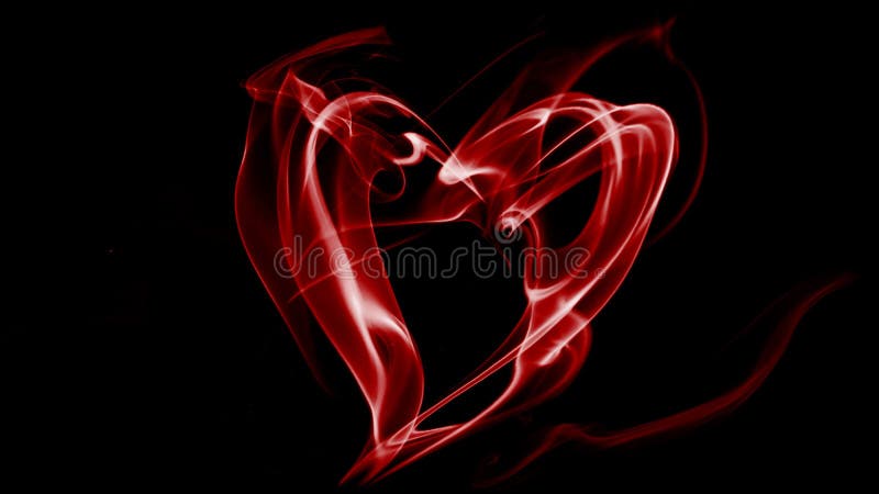 Heart smoke stock photo. Image of colorful, modern, abstraction - 49149756