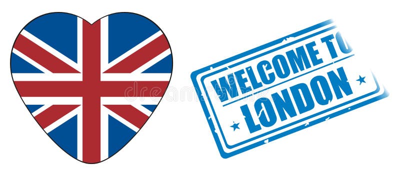 Heart with stamp stock illustration. Illustration of capital - 92800280