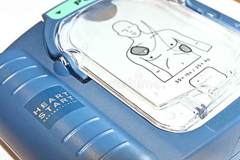 Heart Start Defibrillator stock photo. Image of cardiac - 26909638