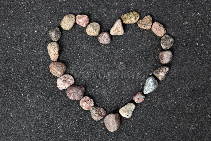 Heart of stone stock image. Image of rock, stone, granite - 25541985