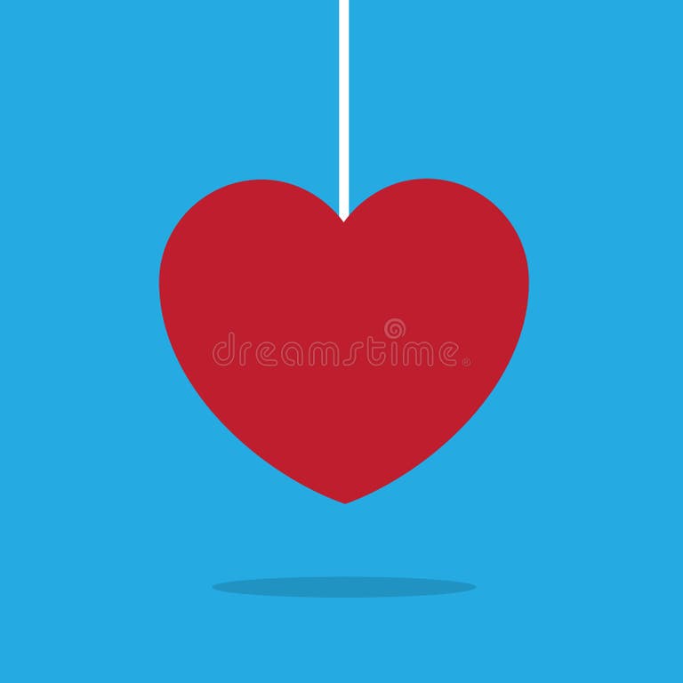 Heart String stock vector. Illustration of string, greeting - 48913619