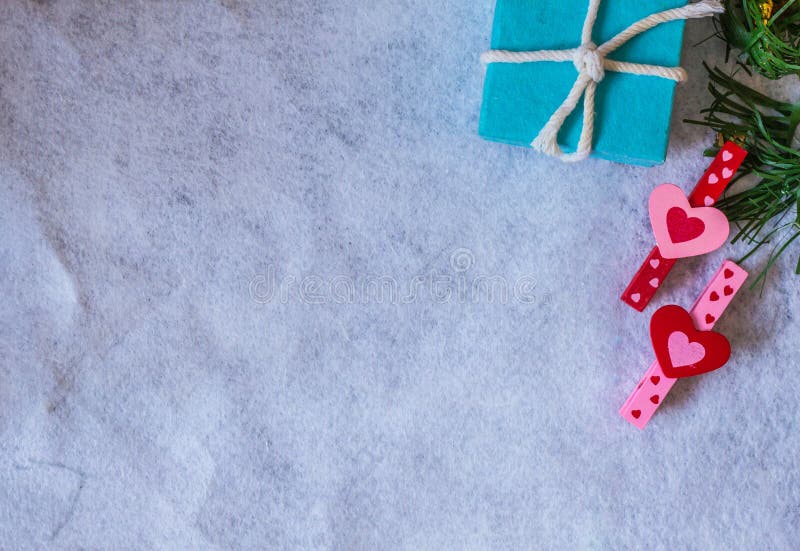 Heart Symbol for the Festival. Stock Photo - Image of pine, christmas ...