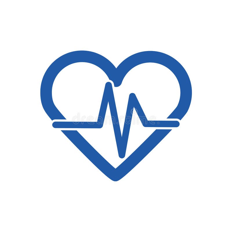 Heart Vector Silhouette Illustration Desing Stock Illustration ...