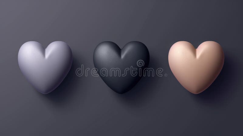 Heart Symbols stock illustration. Illustration of love - 366122054