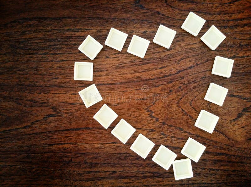 Heart on the table. stock photo. Image of heart, sweet - 88176164