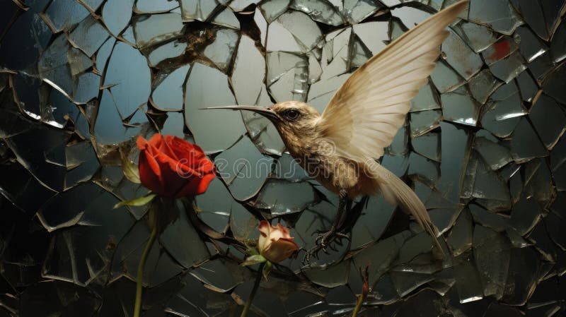 Heart with Thorns, Broken Love Stock Image - Image of background ...