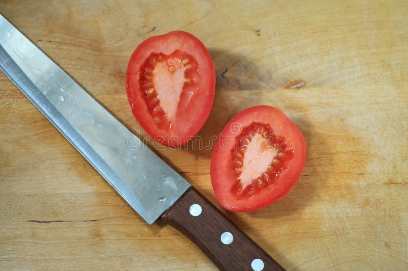Heart of tomato stock photo. Image of halves, piece, vegetarian - 13011520