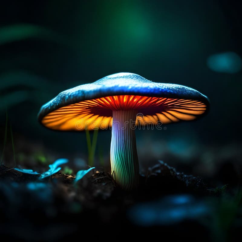 Heart-touching Horror Scene with Abstract Elements Stock Illustration ...