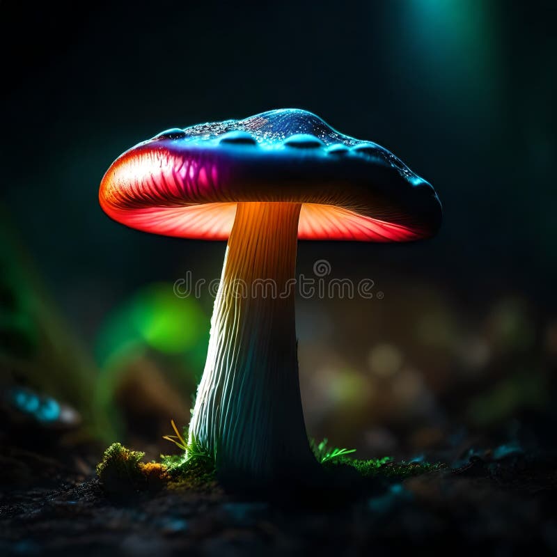 Heart-touching Horror Scene with Abstract Elements Stock Illustration ...