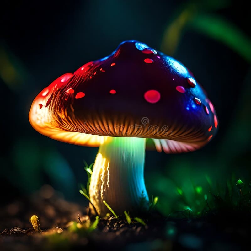 Heart-touching Horror Scene with Abstract Elements Stock Illustration ...