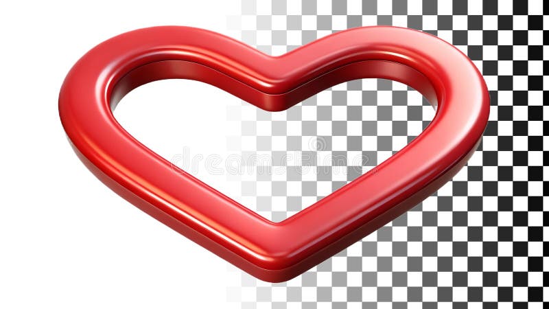 Heart Transparent Clear, Clear Heart, Empty Heart, Outline Heart, See ...