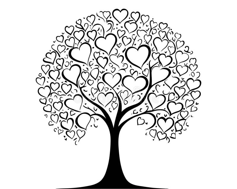 Tree of Hearts, Heart Tree, Love Trees, Valentine Tree, Love in the ...