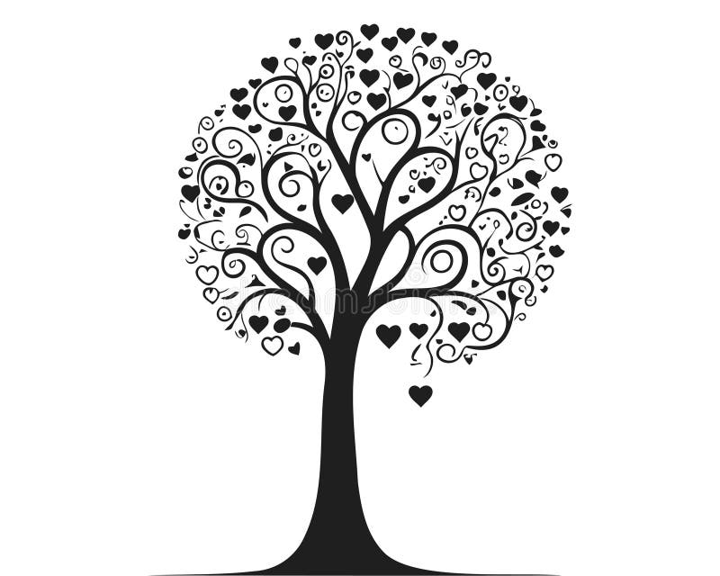 Tree of Hearts, Heart Tree, Love Trees, Valentine Tree, Love in the ...