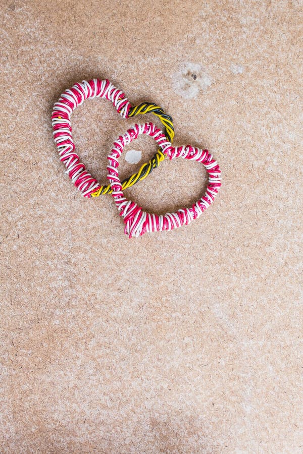 Heart of two stacked stock photo. Image of symbol, vintage - 49286494