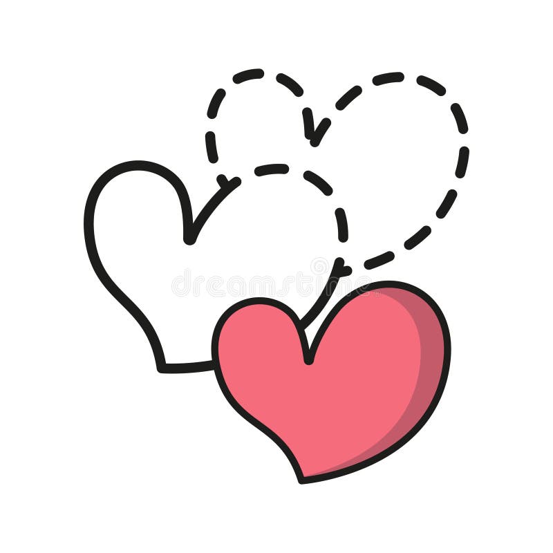 Heart Valentine Day Icon Vector Basic Design Simple and Modern Stock ...