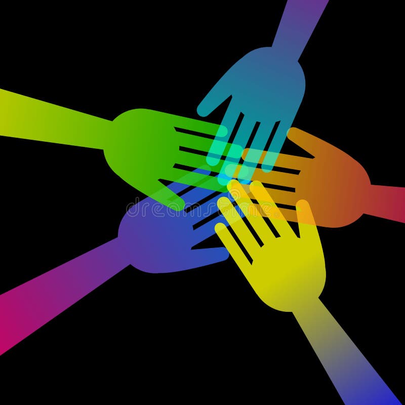 Heart Vector Hand Icon Love Symbol Help Shape Sign Stock Vector ...