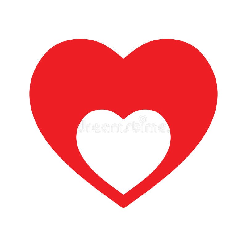 Heart Vector Icon. Heart Design. Colored Collection. Heart Concept ...