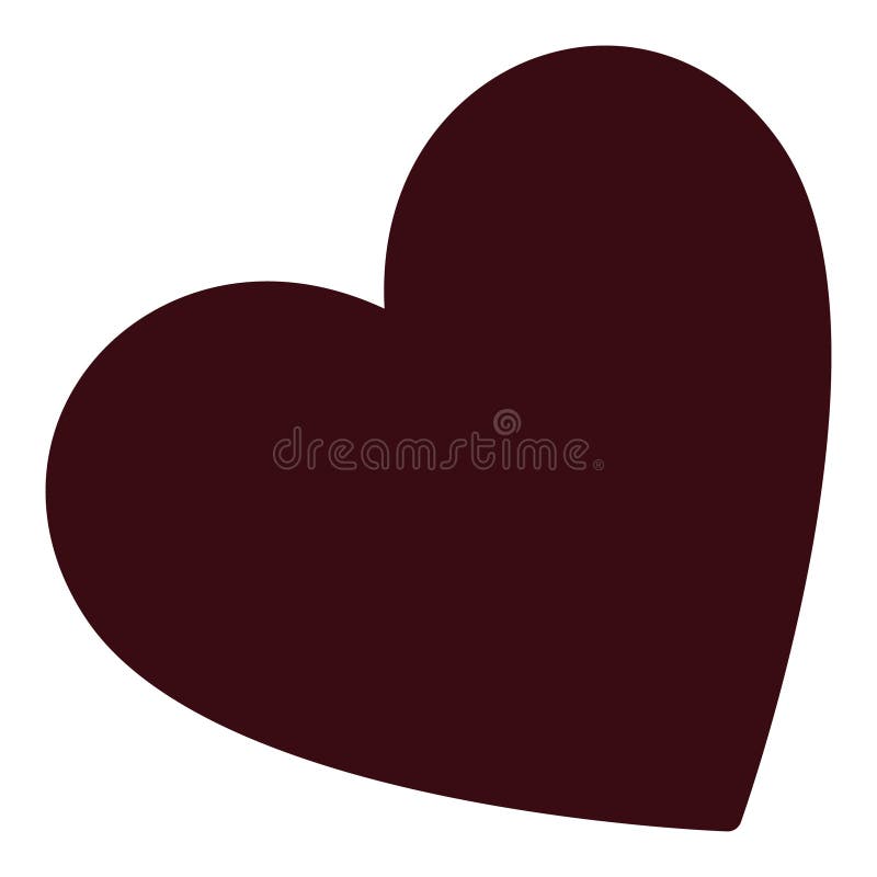 Heart Vector Icon - Love Simple Modern Symbol Stock Vector ...