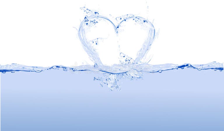 Water Drop Ripple Background Heart Stock Illustrations – 954 Water Drop ...