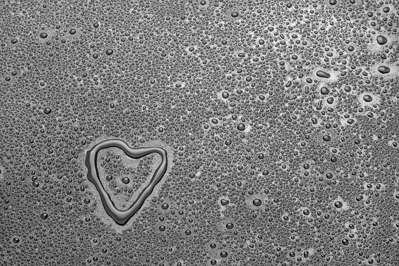 Water Droplets Glass Form Heart Stock Photos - Free & Royalty-Free ...