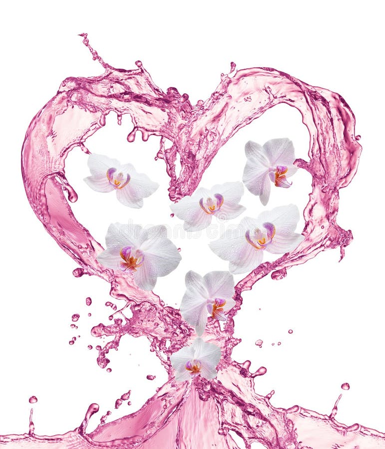 Heart Water Splash Stock Photos - Download 2,023 Royalty Free Photos