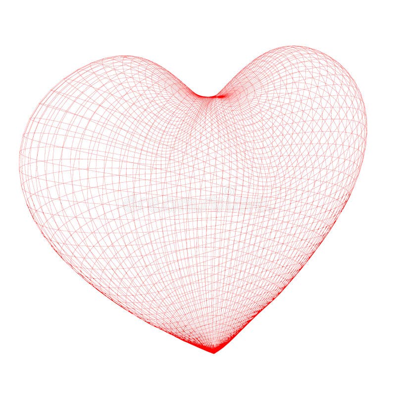 Heart wire frame stock illustration. Illustration of grunge - 69193458