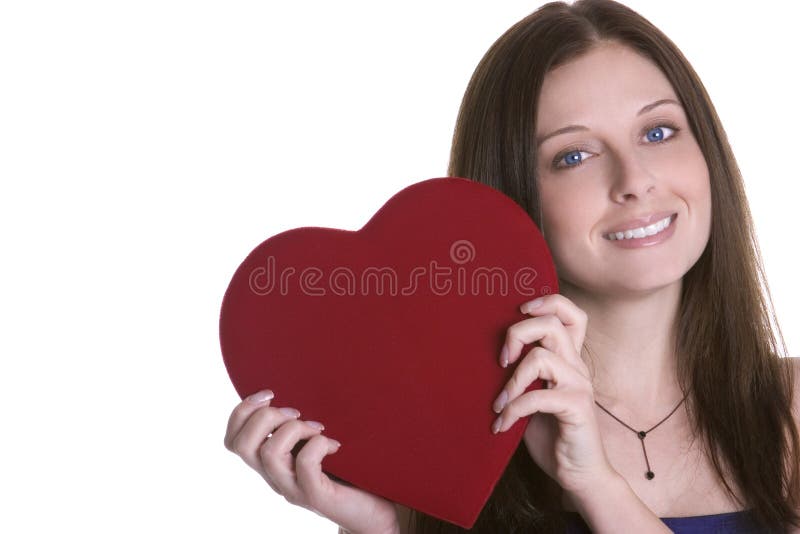 Heart Woman stock photo. Image of girls, teenagers, smile - 1845498