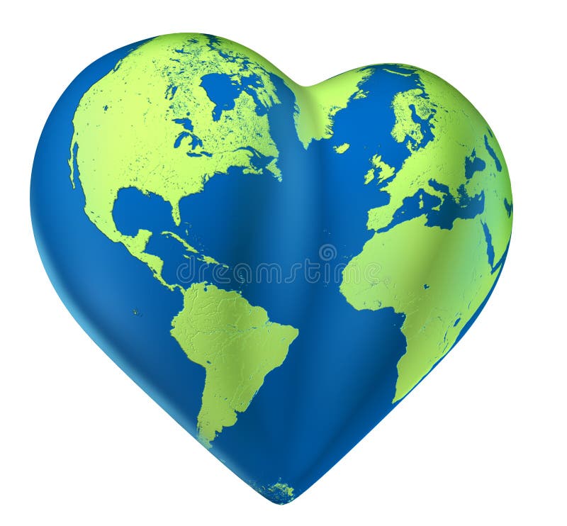 Like Heart Shaped World Map Globe Heart Images – Browse 106,740