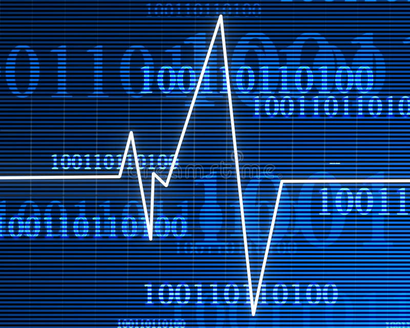 Digital Computer Heartbeat Stock Illustrations – 2,229 Digital Computer ...