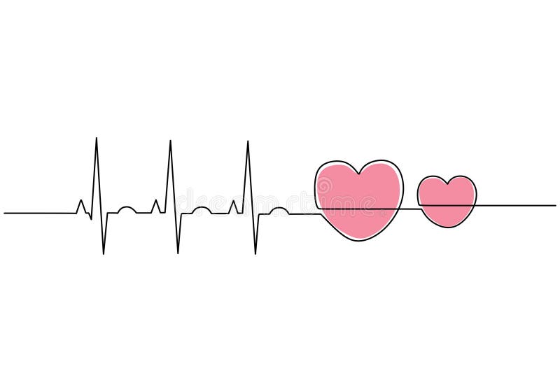 Heart Wave Vector Line Drawn Stock Illustrations – 1,828 Heart Wave ...