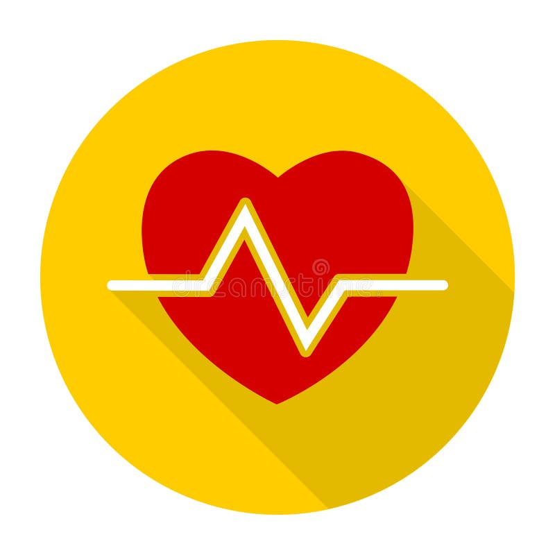 Heartbeat icon stock vector. Illustration of analysis - 84057943