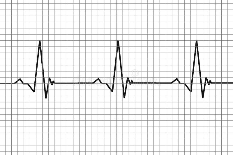 Heartbeat. Pulse Simple Illustration. Simple Illustration Concept Stock ...