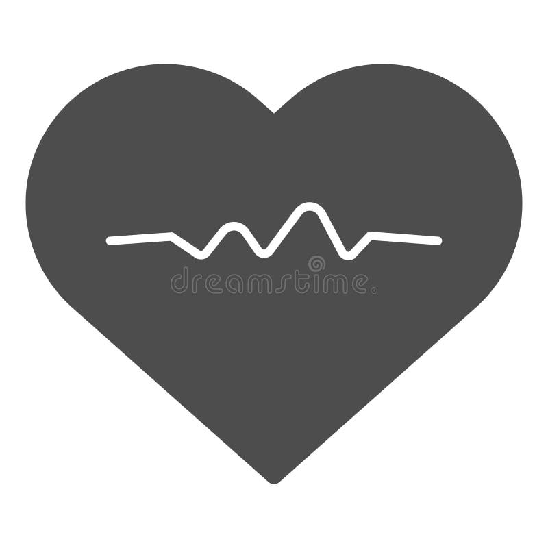 Cardiogram of Heart Stop and Death . Heart Stop Vector Icon Stock ...