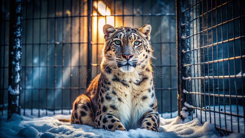 A Heartbreaking Portrait of an Endangered Arctic Leopard a Cry for ...