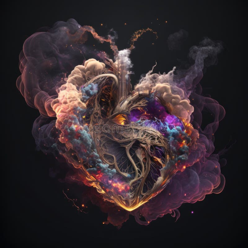 Heartcore in a Multiverse of Cosmic Smoke, Generative Ai Stock ...
