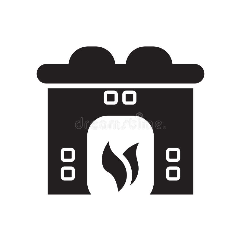 Hearth Icon with Plus Sign Trendy Modern Stock Vector - Illustration of ...
