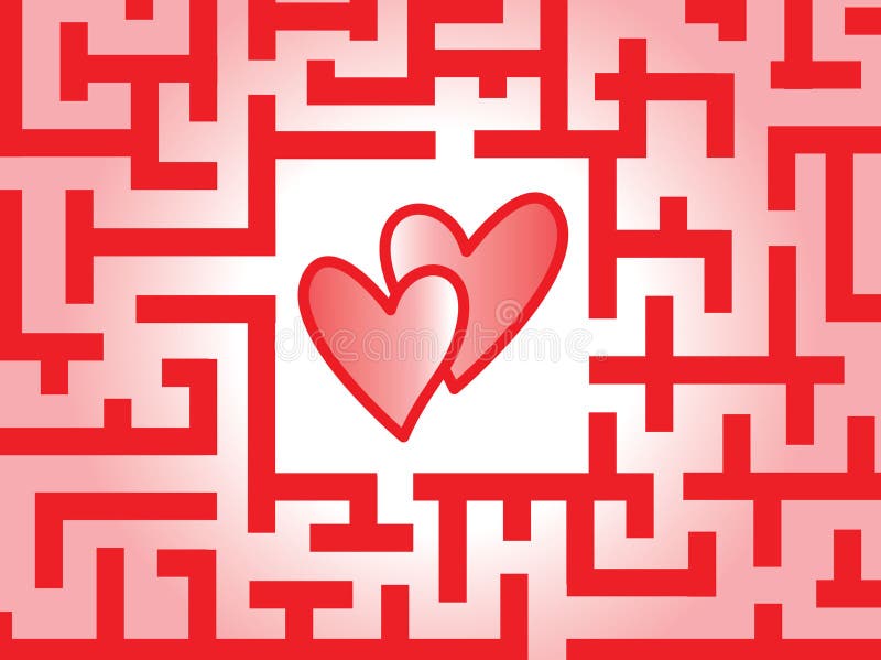 I Love You QR Code Red Heart Shape Stock Vector - Illustration of heart ...