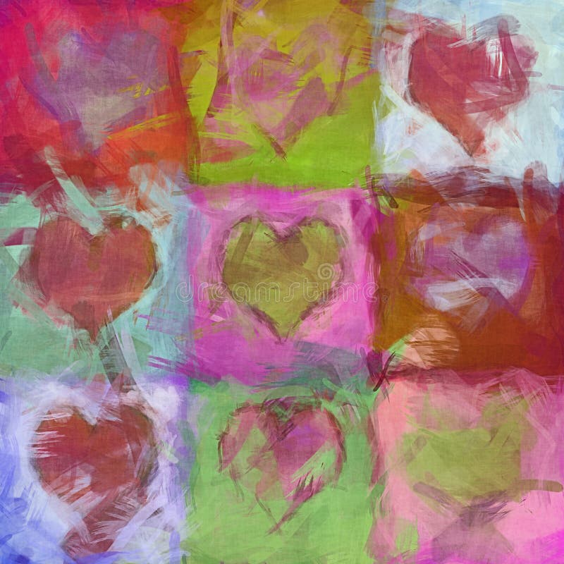 Bird, Heart, and Dada Love Poem Stock Illustration - Illustration of ...