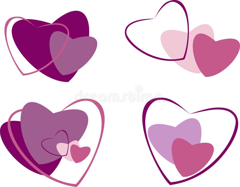 Maroon Heart with Rays Background Stock Vector - Illustration of ...
