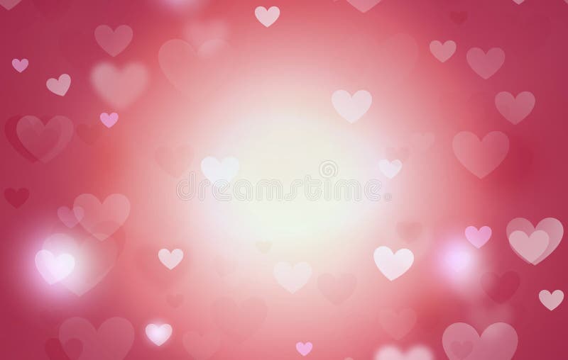 Hearts background design stock illustration. Illustration of flat ...