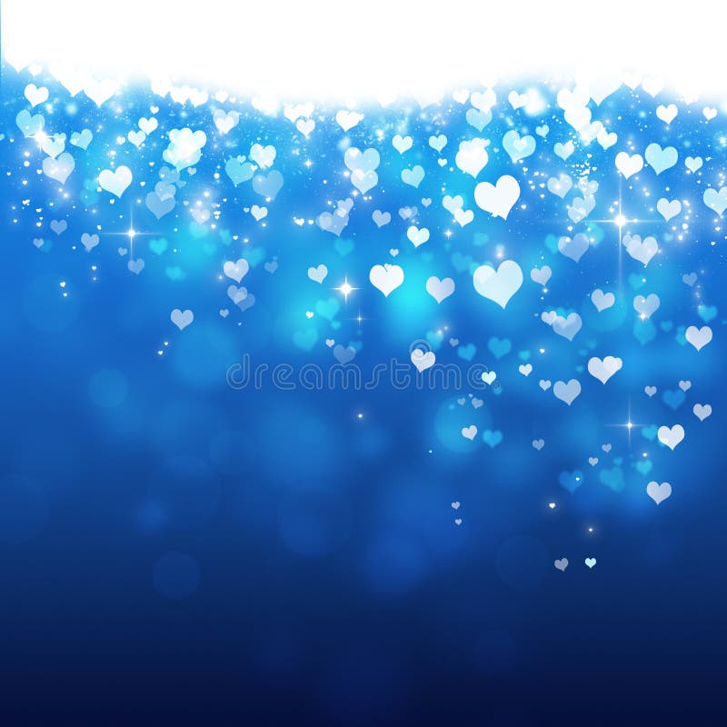 Hearts Falling stock illustration. Illustration of glow - 29085722