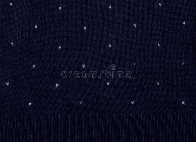 Hearts on Knitted Wool Background Stock Photo - Image of hobby, cotton ...